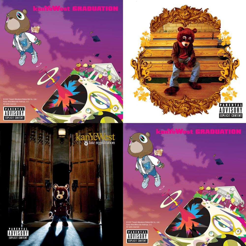 Kanye West college trilogy