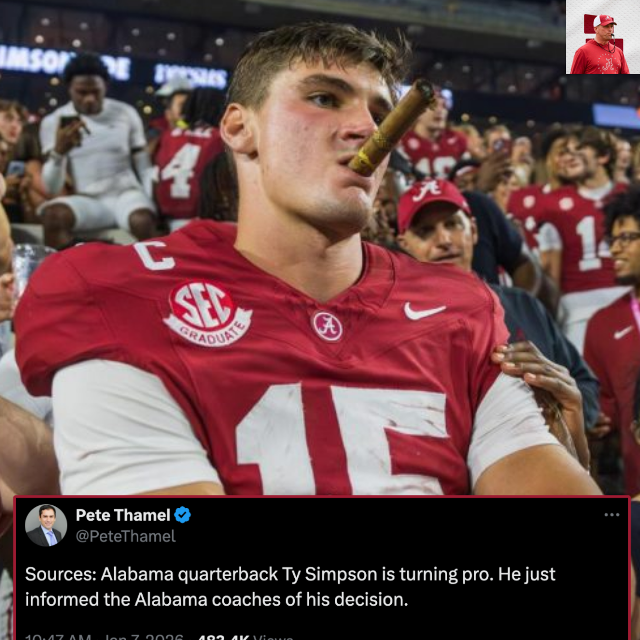 Post from Alabama Football Report