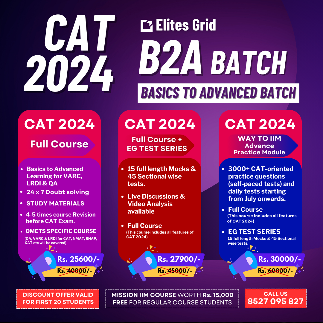 Post from ELITES GRID - CAT PREP