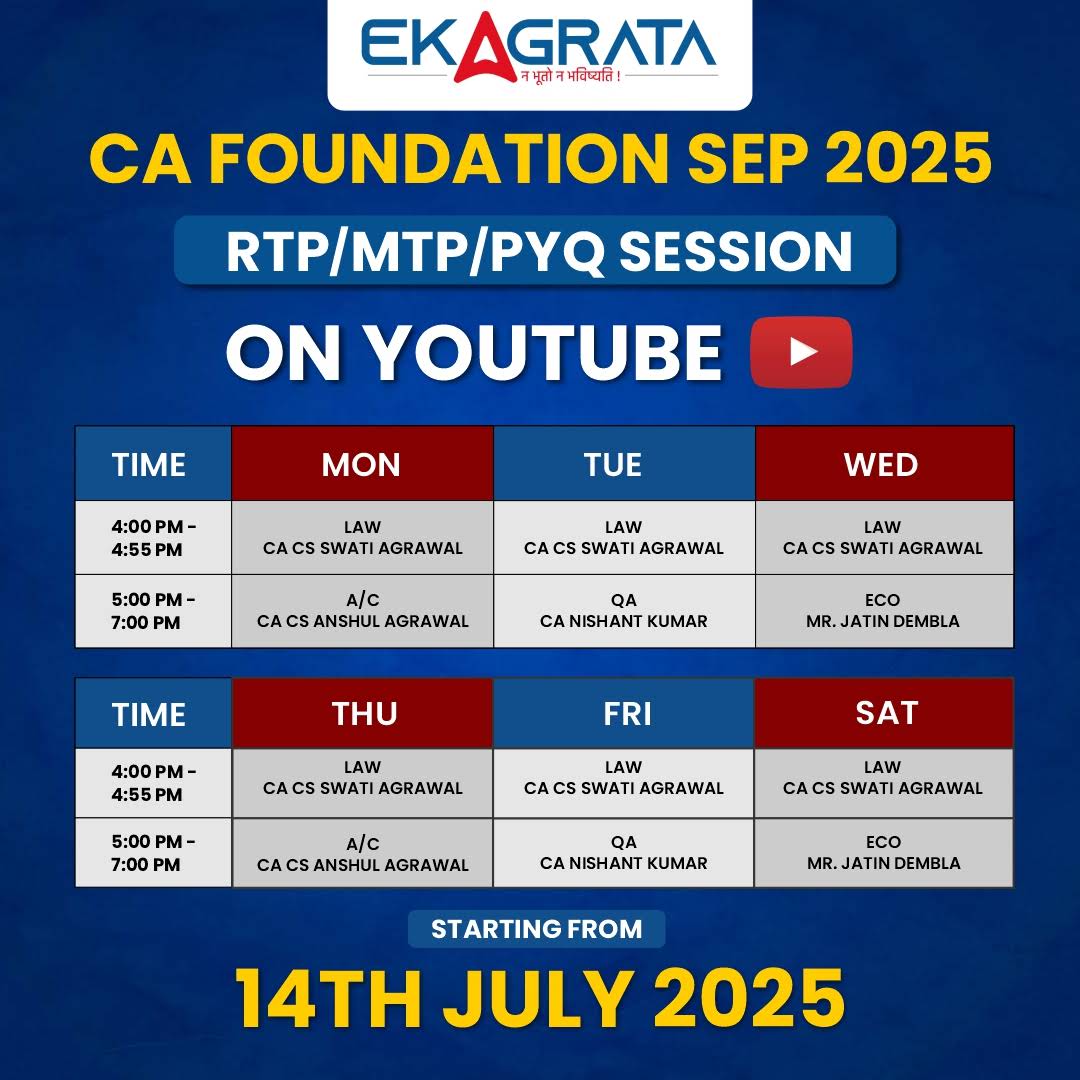 Post from Ekagrata CA By Adda247