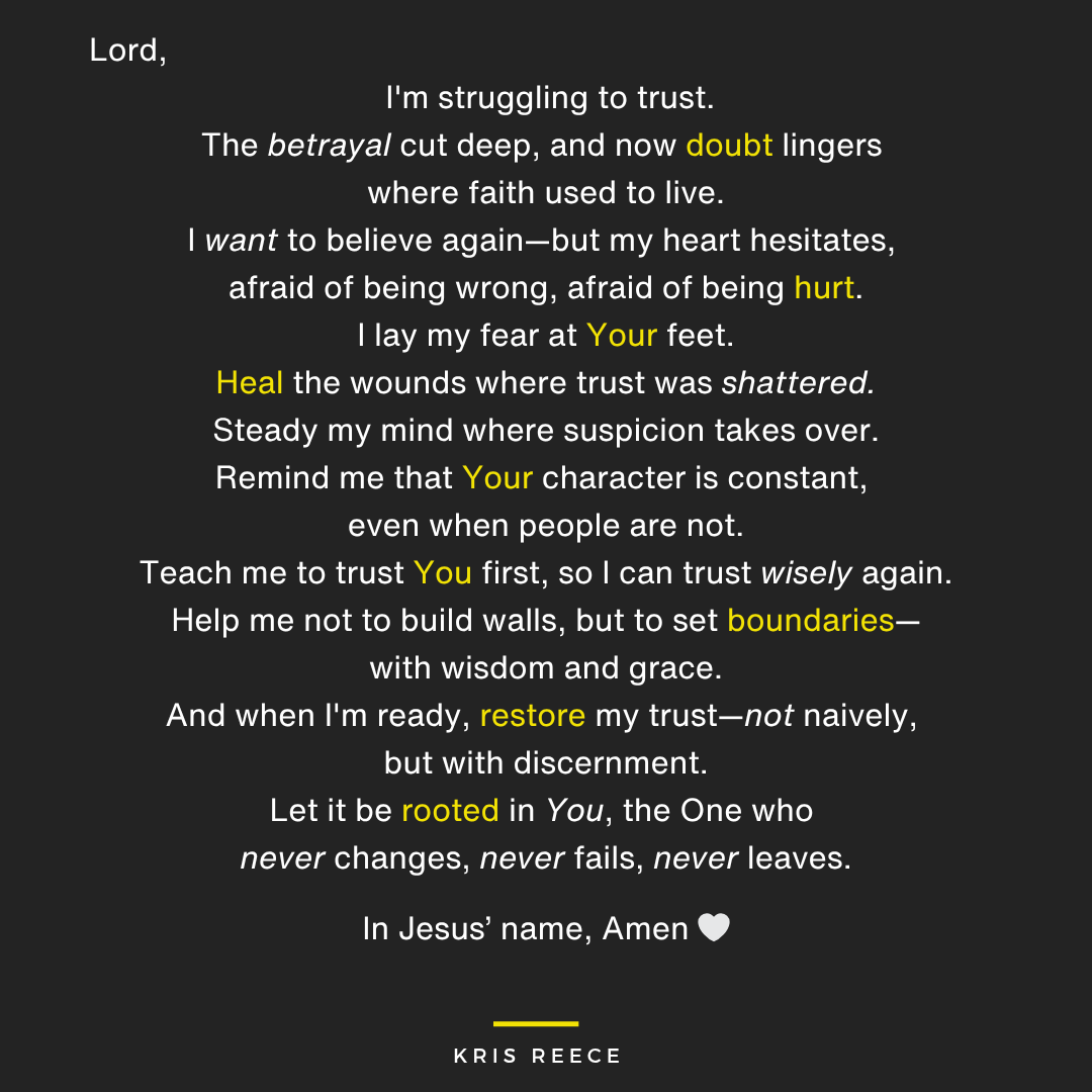 Post from Kris Reece