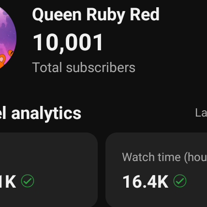 Post from Queen Ruby Red