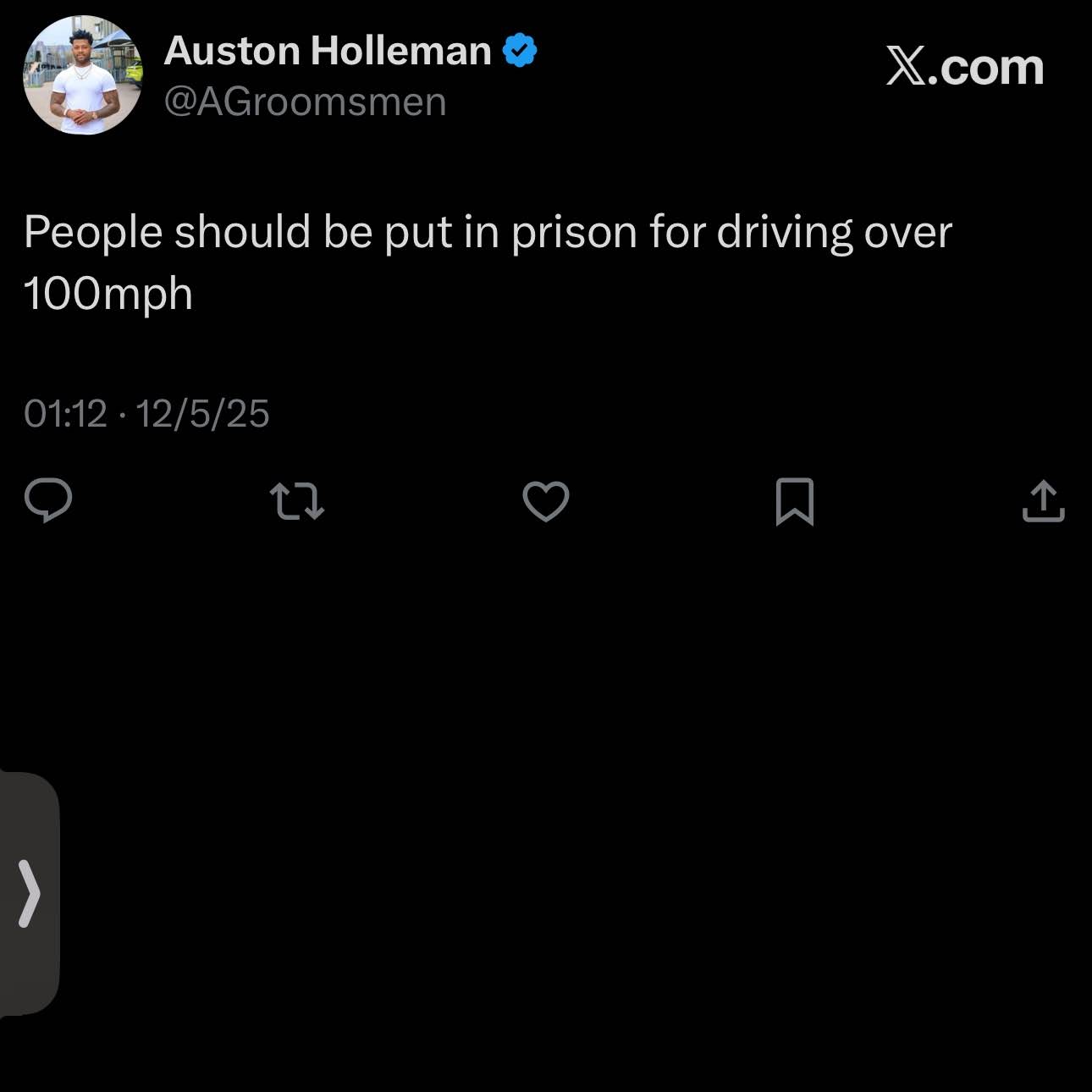 Post from Auston Holleman
