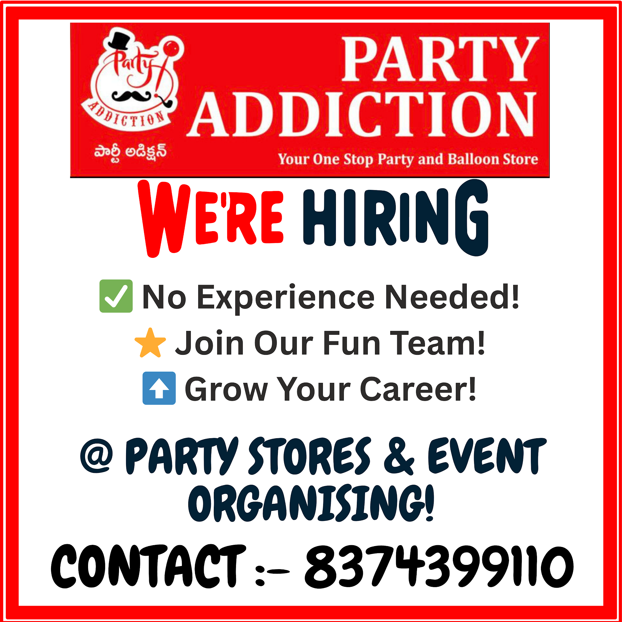 Post from Party Addiction