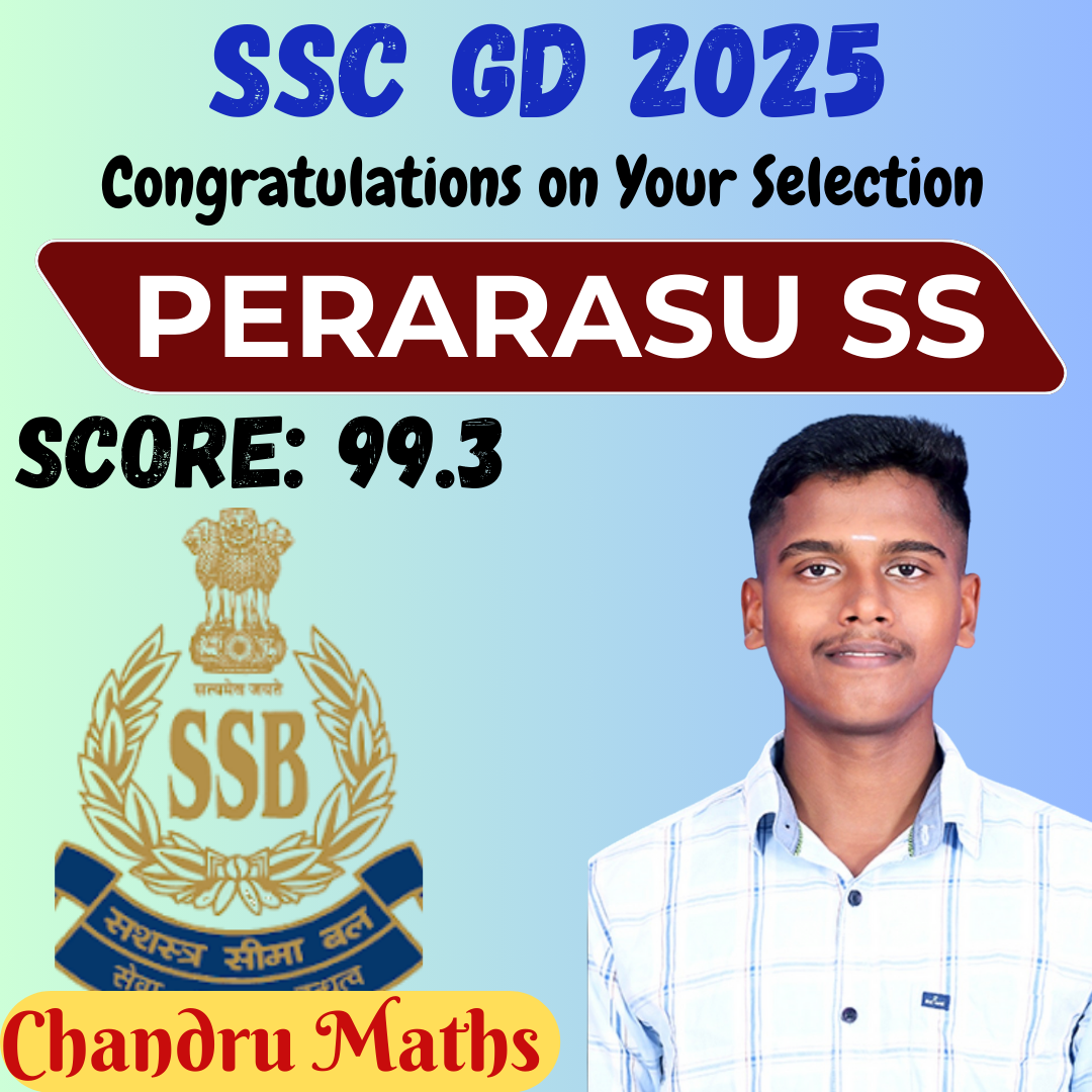 Post from Chandru Maths