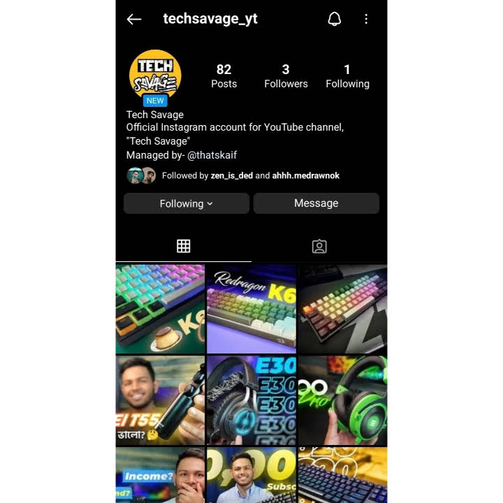 Post from Tech Savage