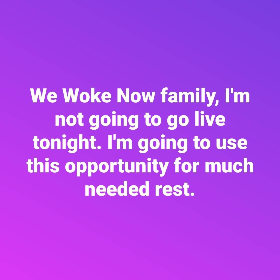 Post from We Woke Now