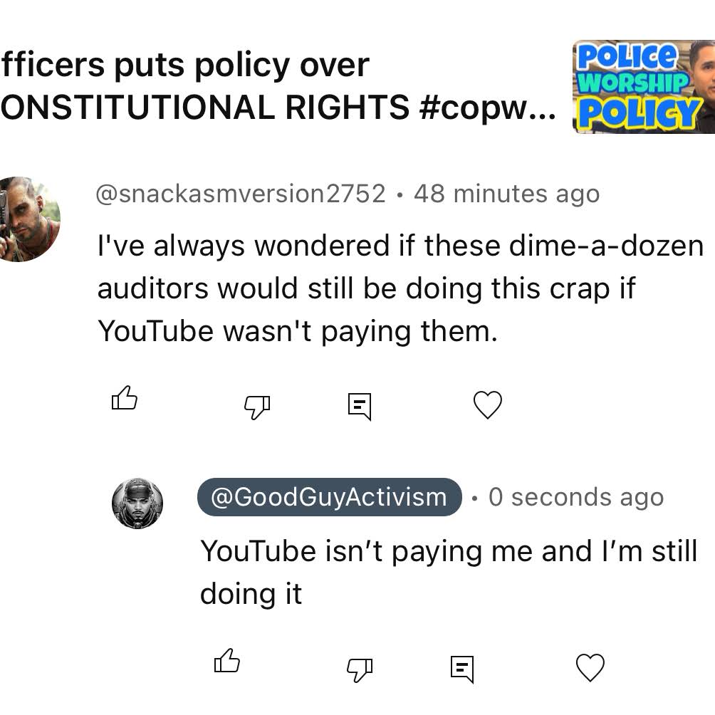 Post from Good Guy Activism