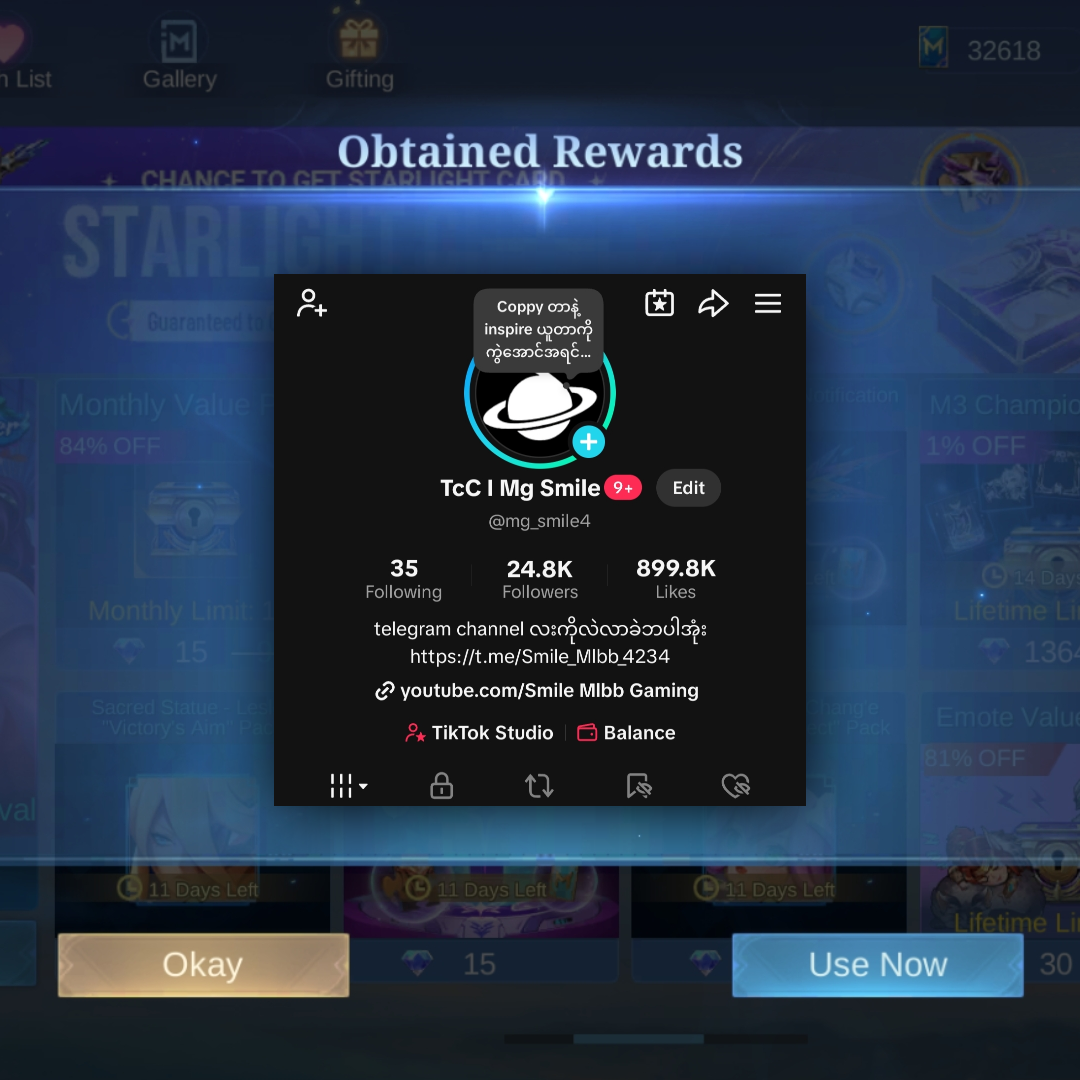 Post from Smile Mlbb Gaming