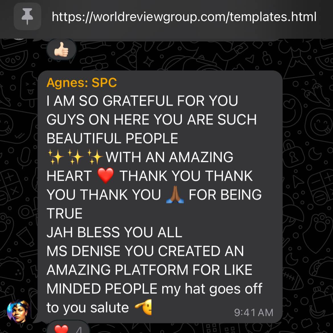 Post from The SPC Status Help Desk