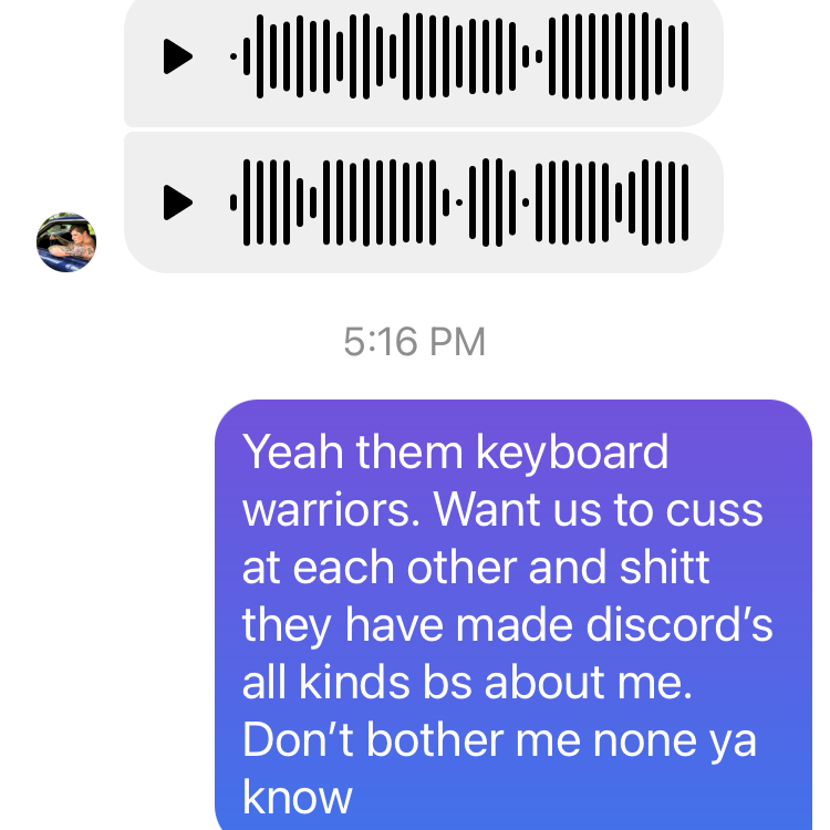 Post from Derek Castle