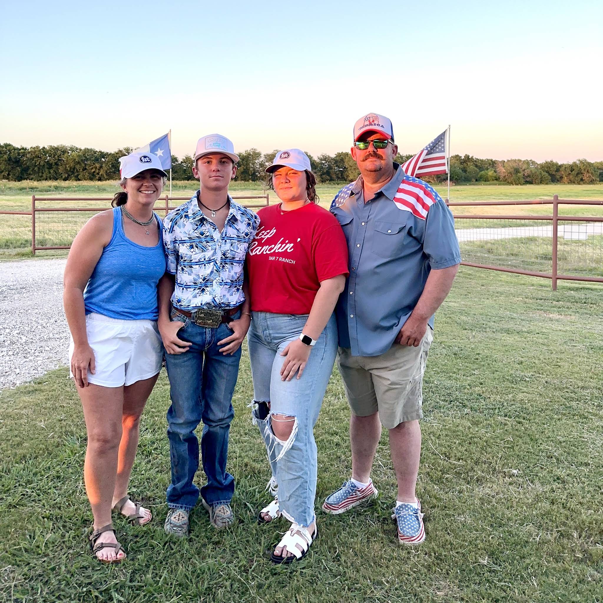 Post from Bar 7 Ranch