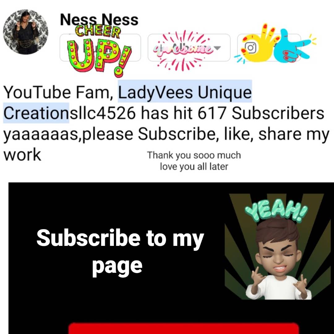Post from Its NessNess of LadyVee's Unique Creations Heeey
