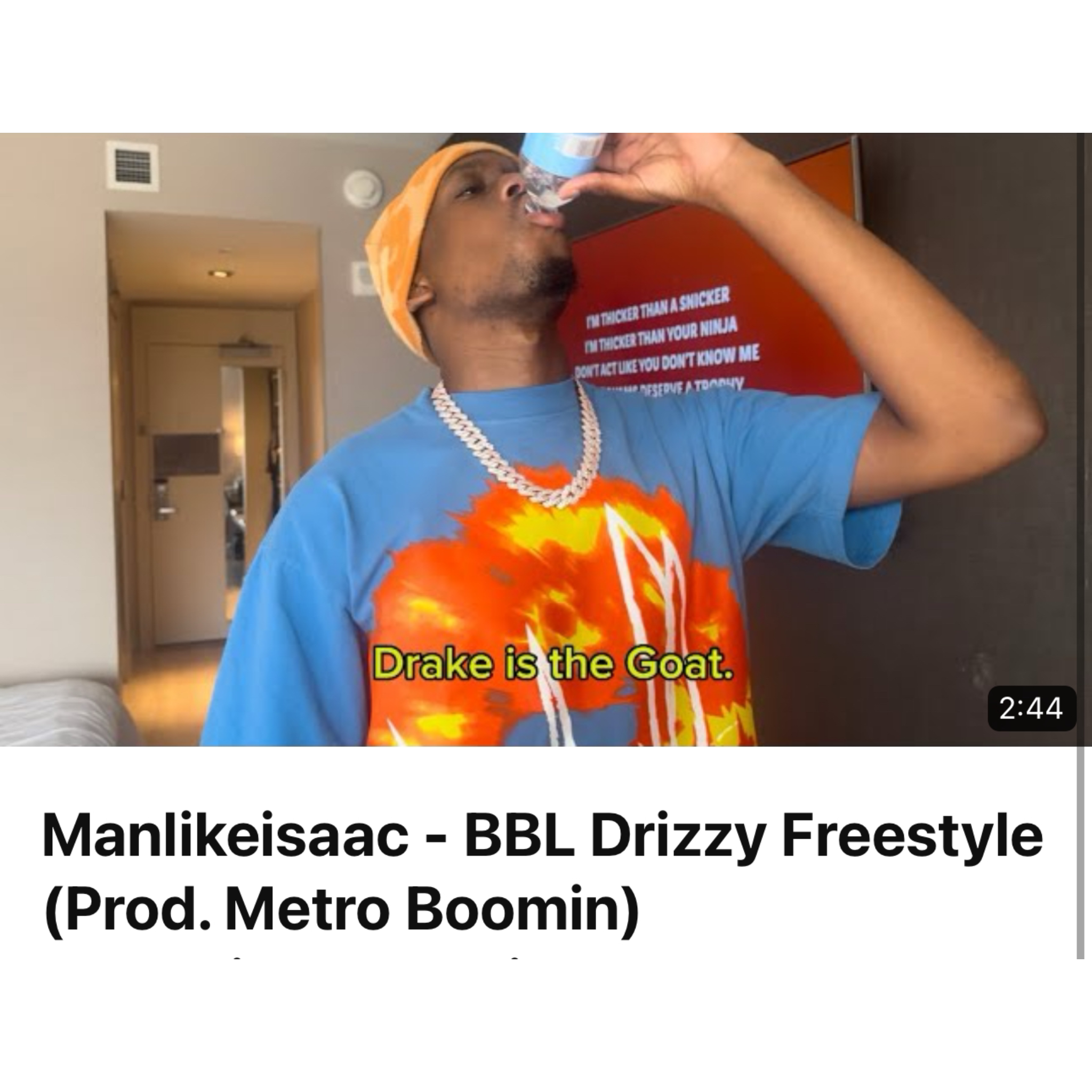 Post from manlikeisaac