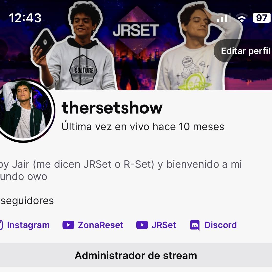 Post from JRSet
