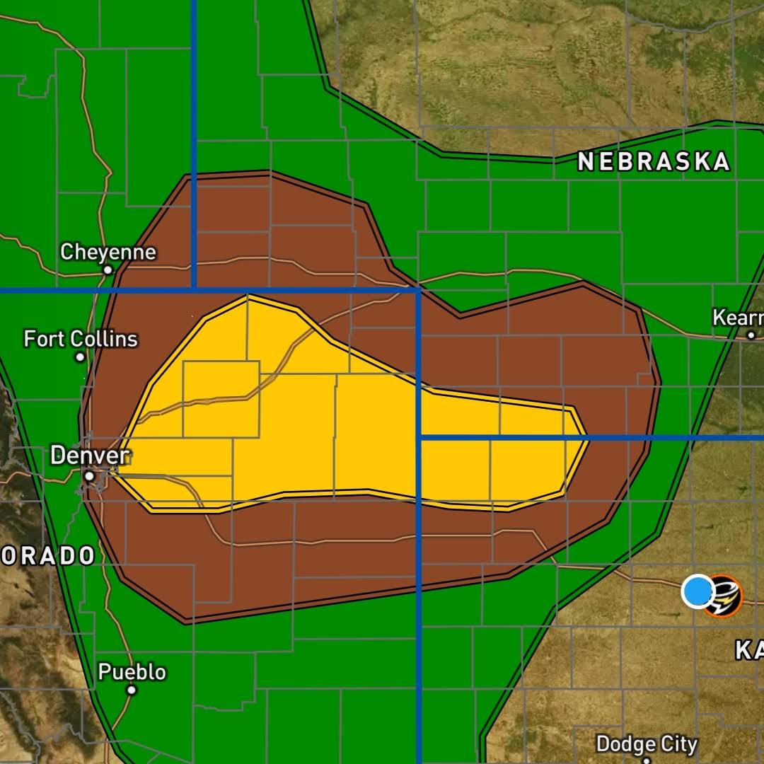 Post from Storm Chaser Brandon Copic