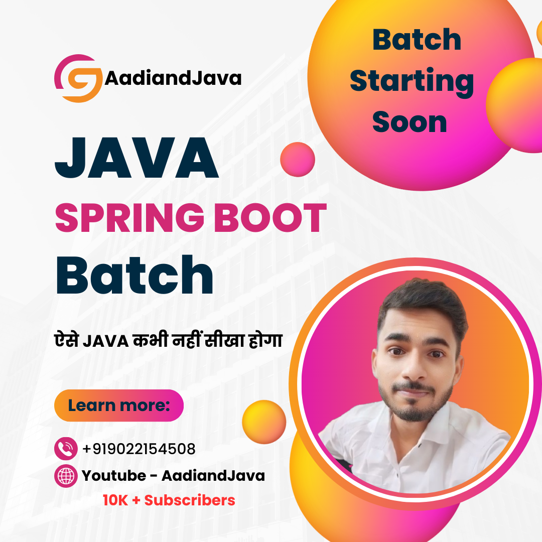 Post from Aadi and Java