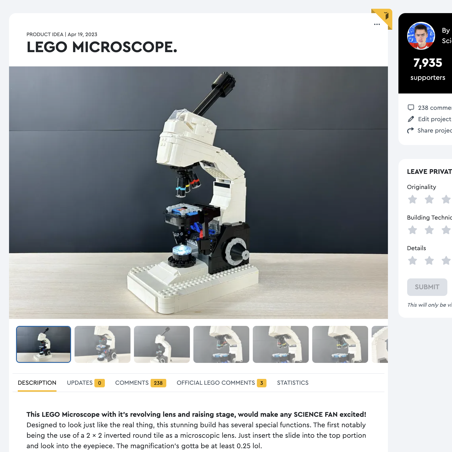 Post from Brick Science