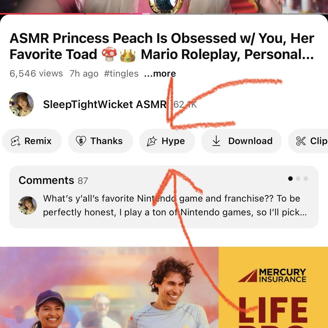 Post from SleepTightWicket ASMR