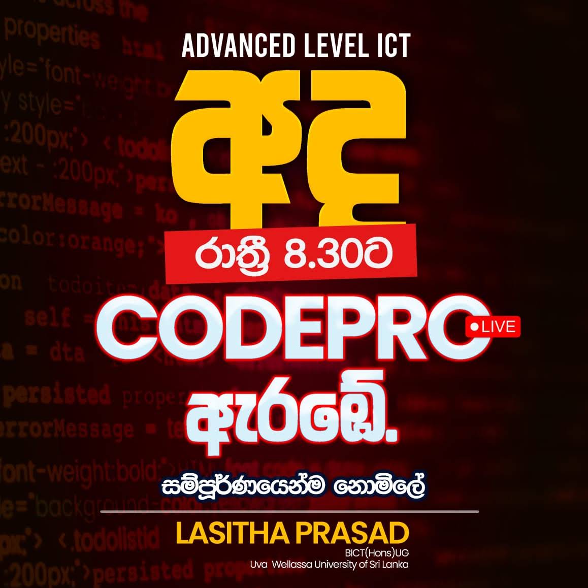 Post from Lasitha Prasad