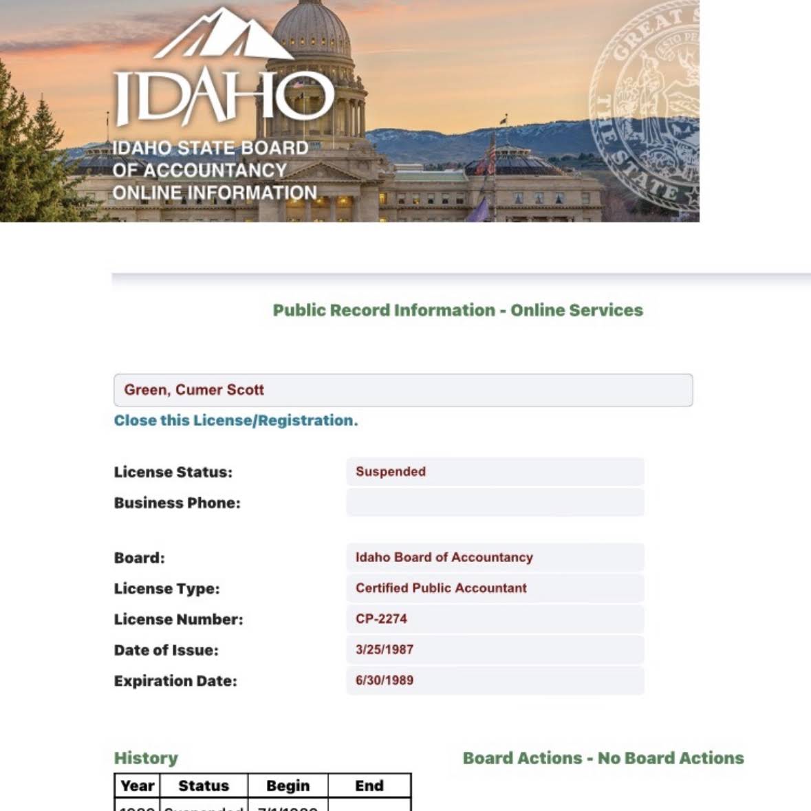 Post from Truth & Transparency