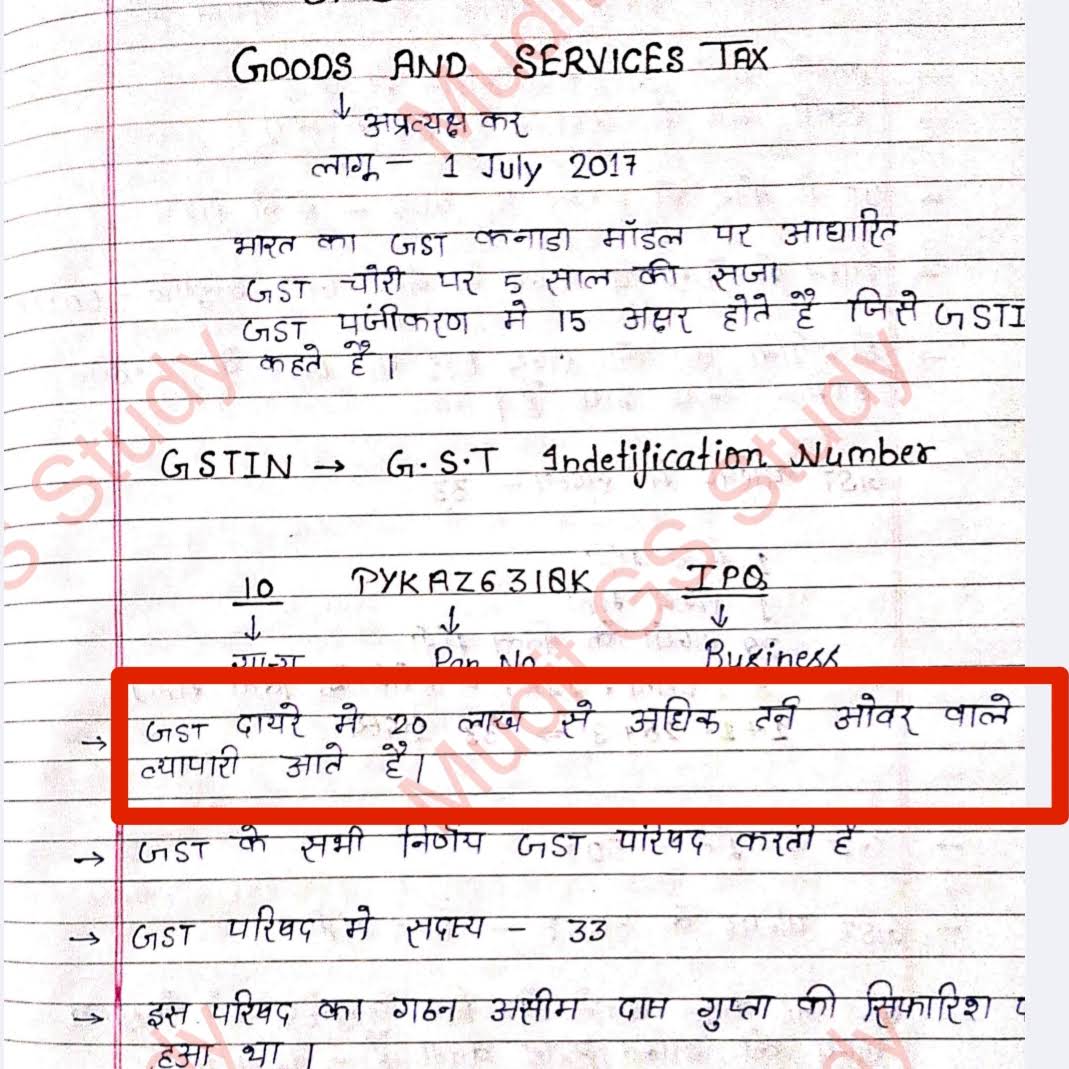 Post from Mudit GS Study