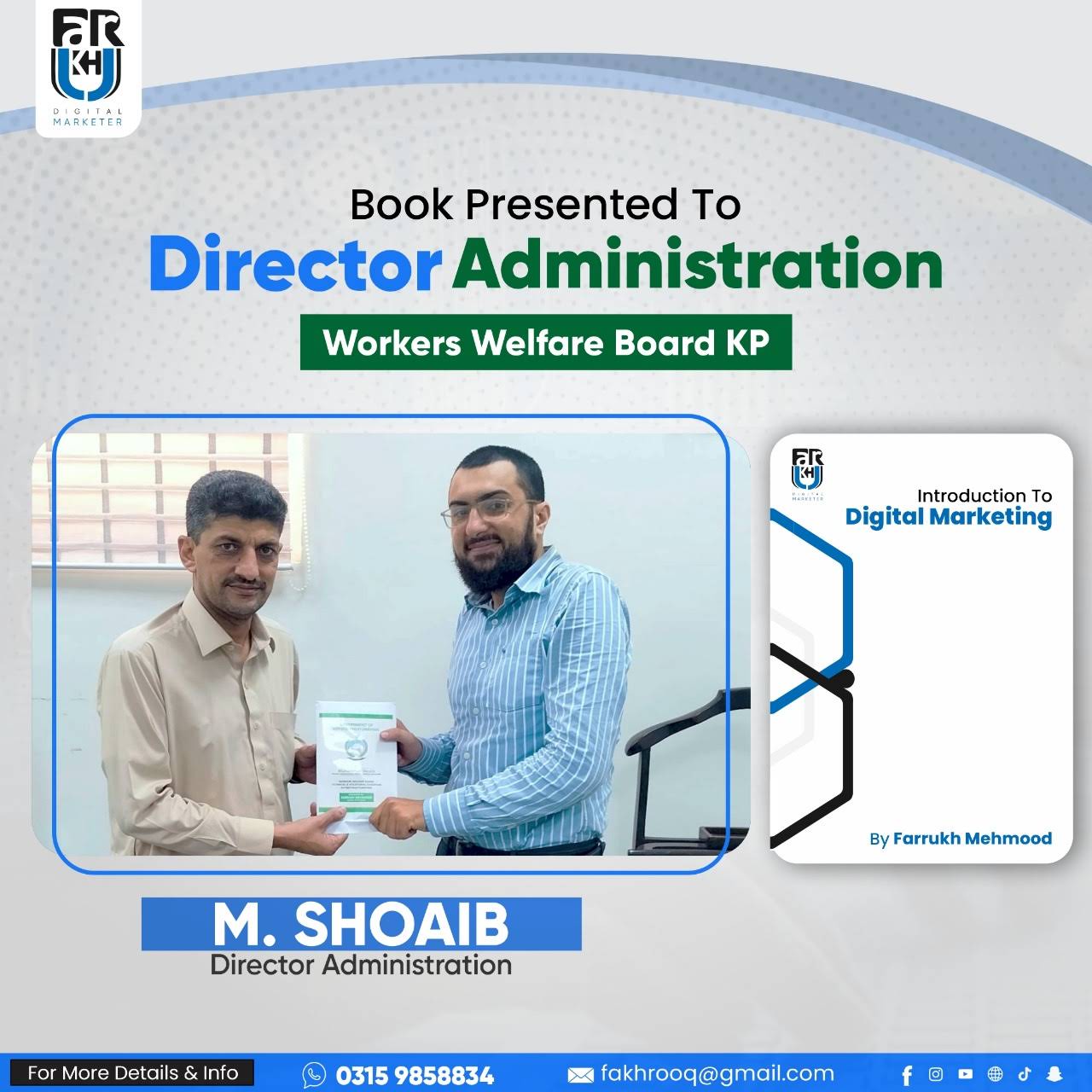 Post from Farrukh Mehmood Qureshi