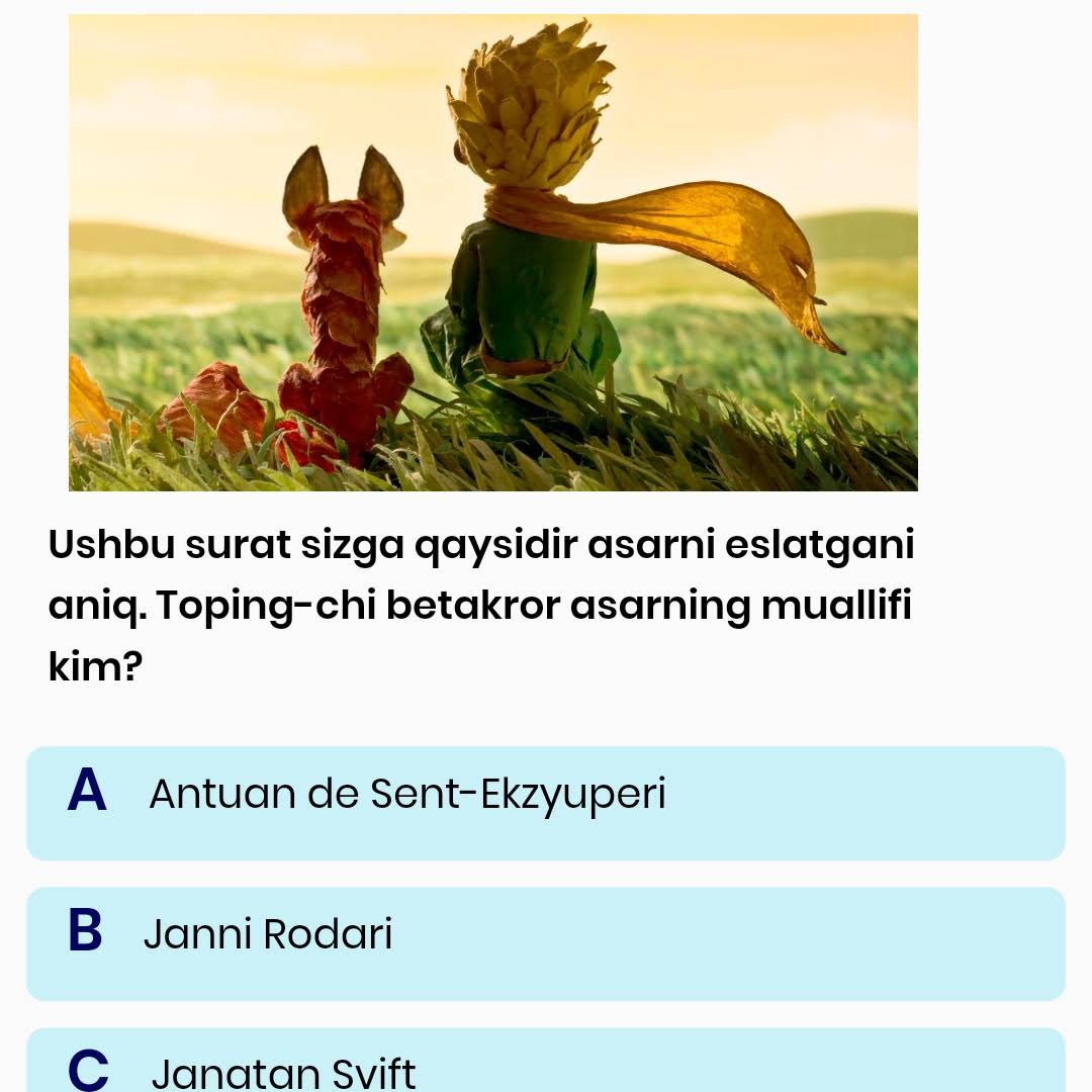 Post from Hodiyev Education