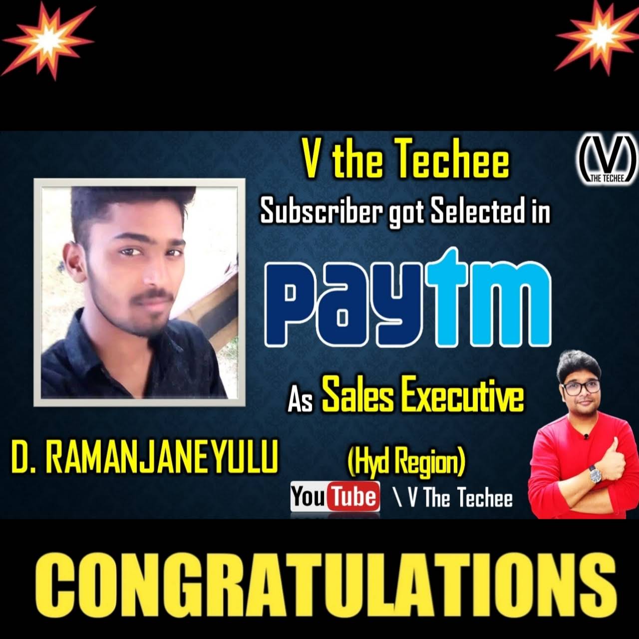 Post from V the Techee