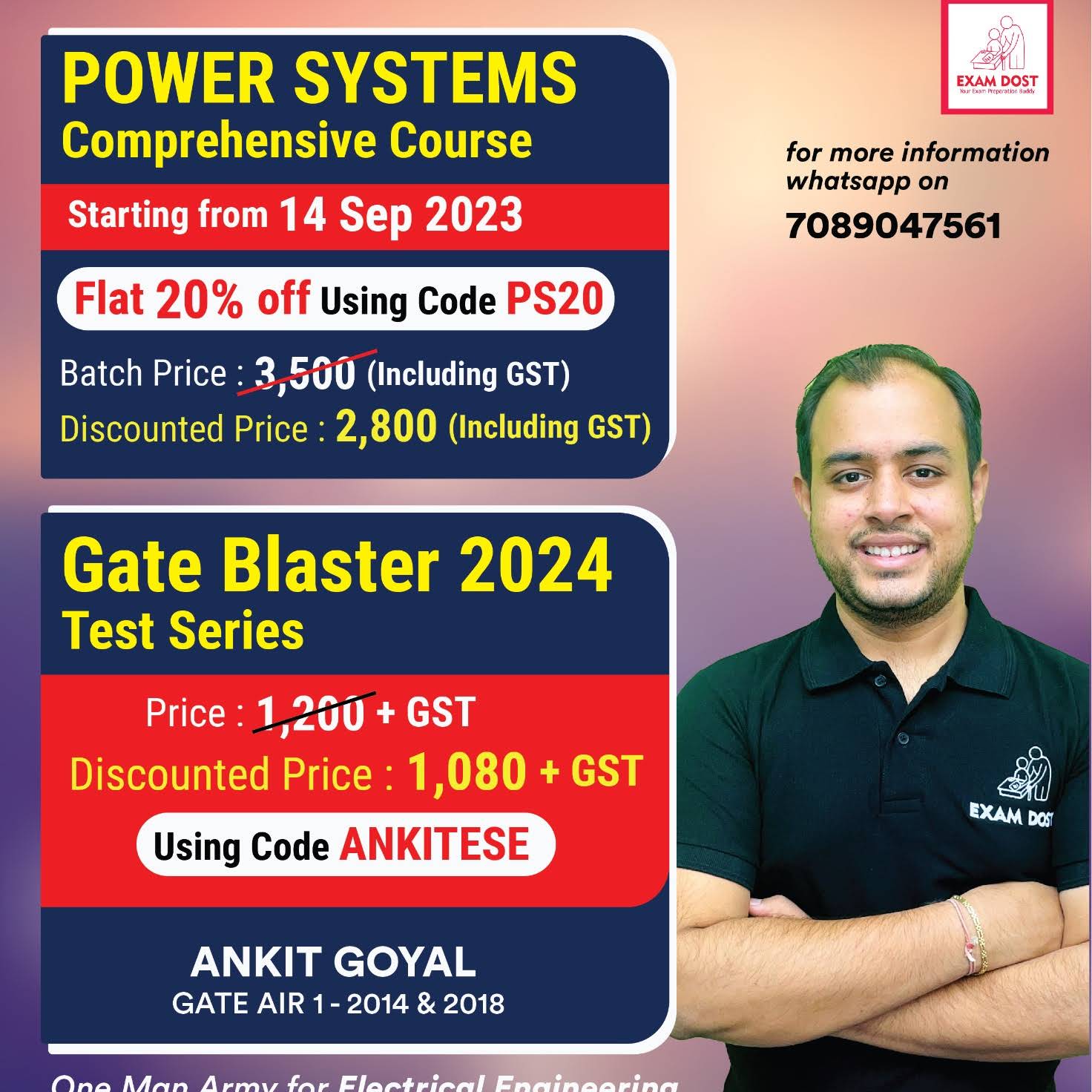 Post from EXAM DOST - Ankit Goyal
