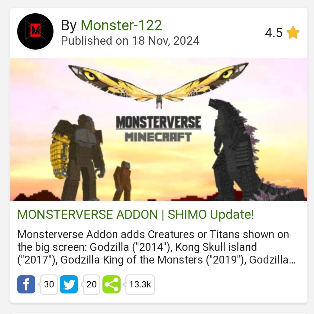 Post from Monster 122