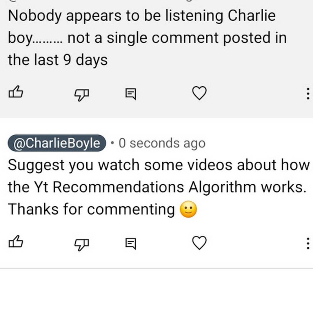 Post from Charlie Boyle TV