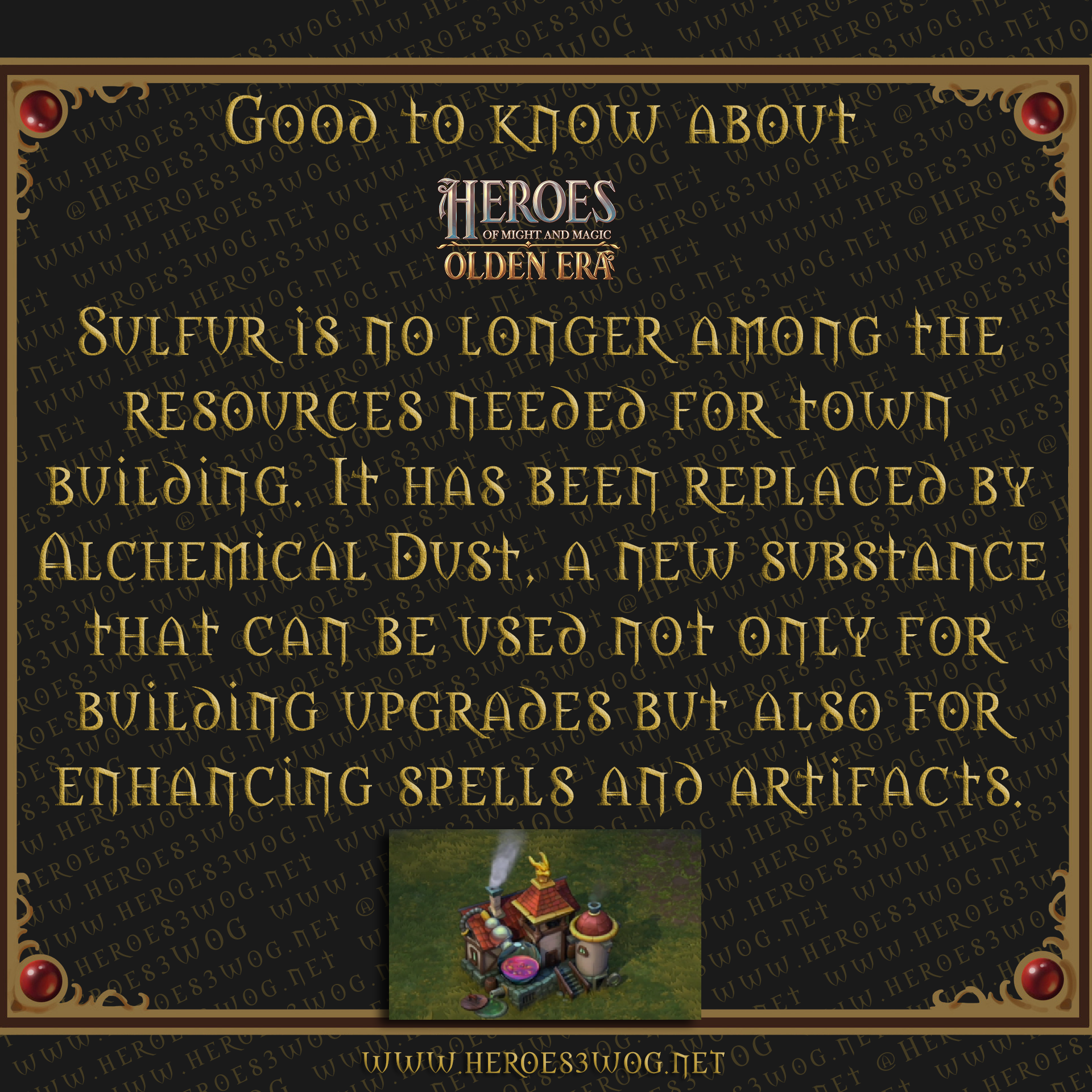 Post from Heroes 3.5: WoG Portal