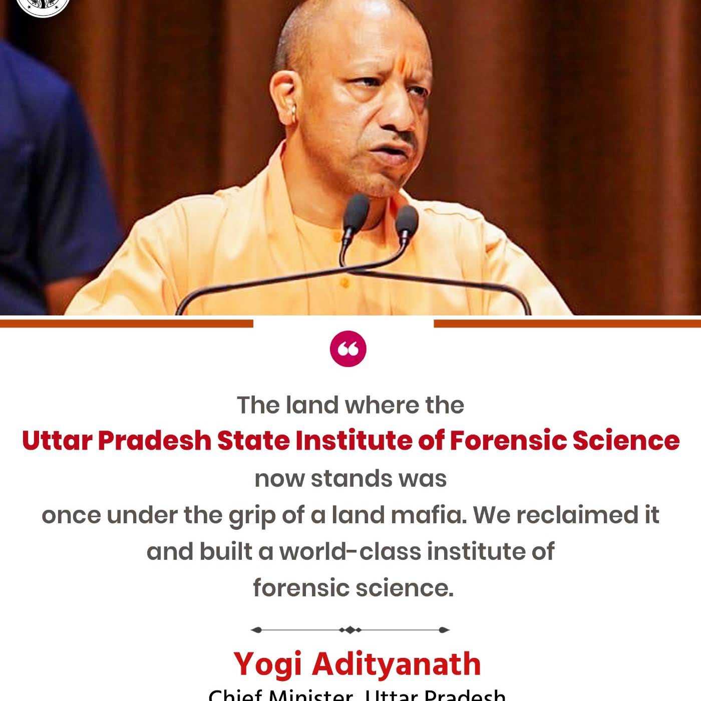 Post from Uttar Pradesh Government Official