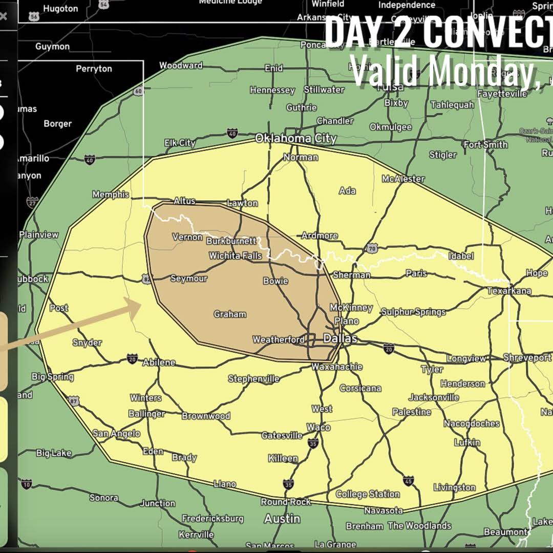 Post from Storm Chaser Brandon Copic