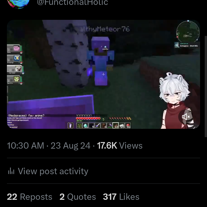 Post from Functional TaigaHolic [Taiga Fan Channel]