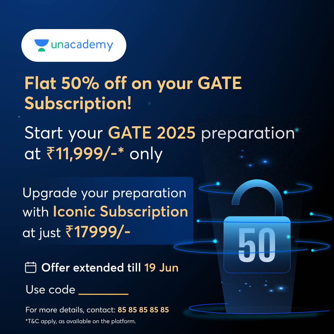 Post from Unacademy GATE - Chemical