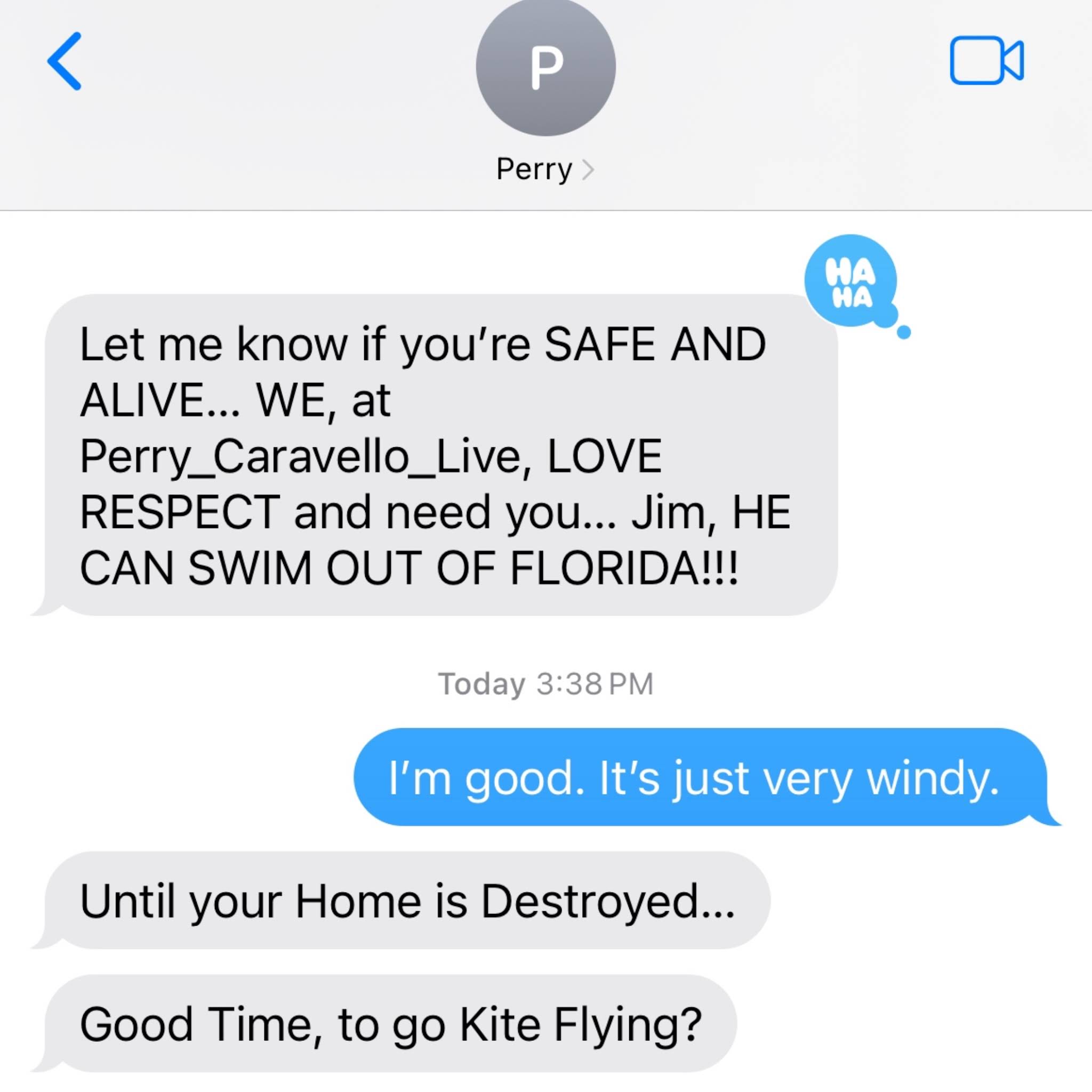 Post from Perry Caravello