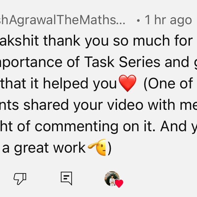 Post from Yakshit Jain