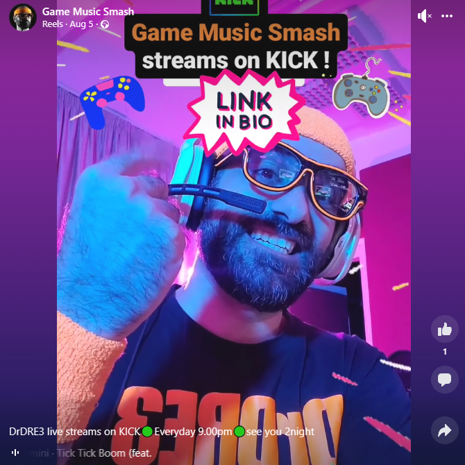 Post from Game Music Smash