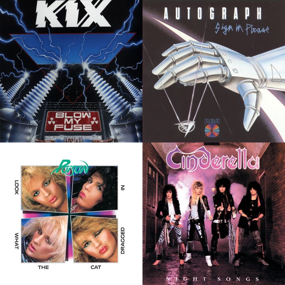 Everything glam rock CD mix