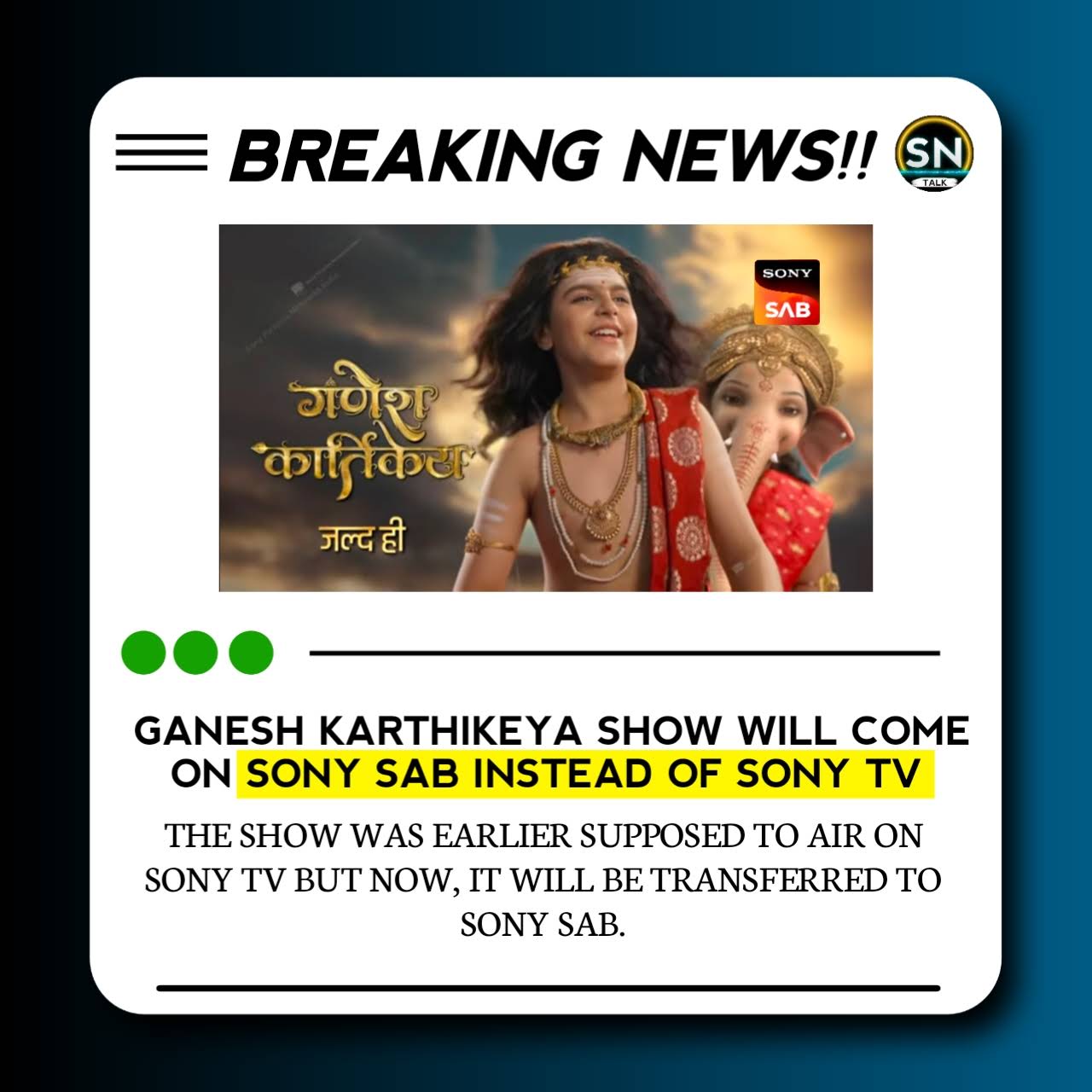 Post from SAB News Talk