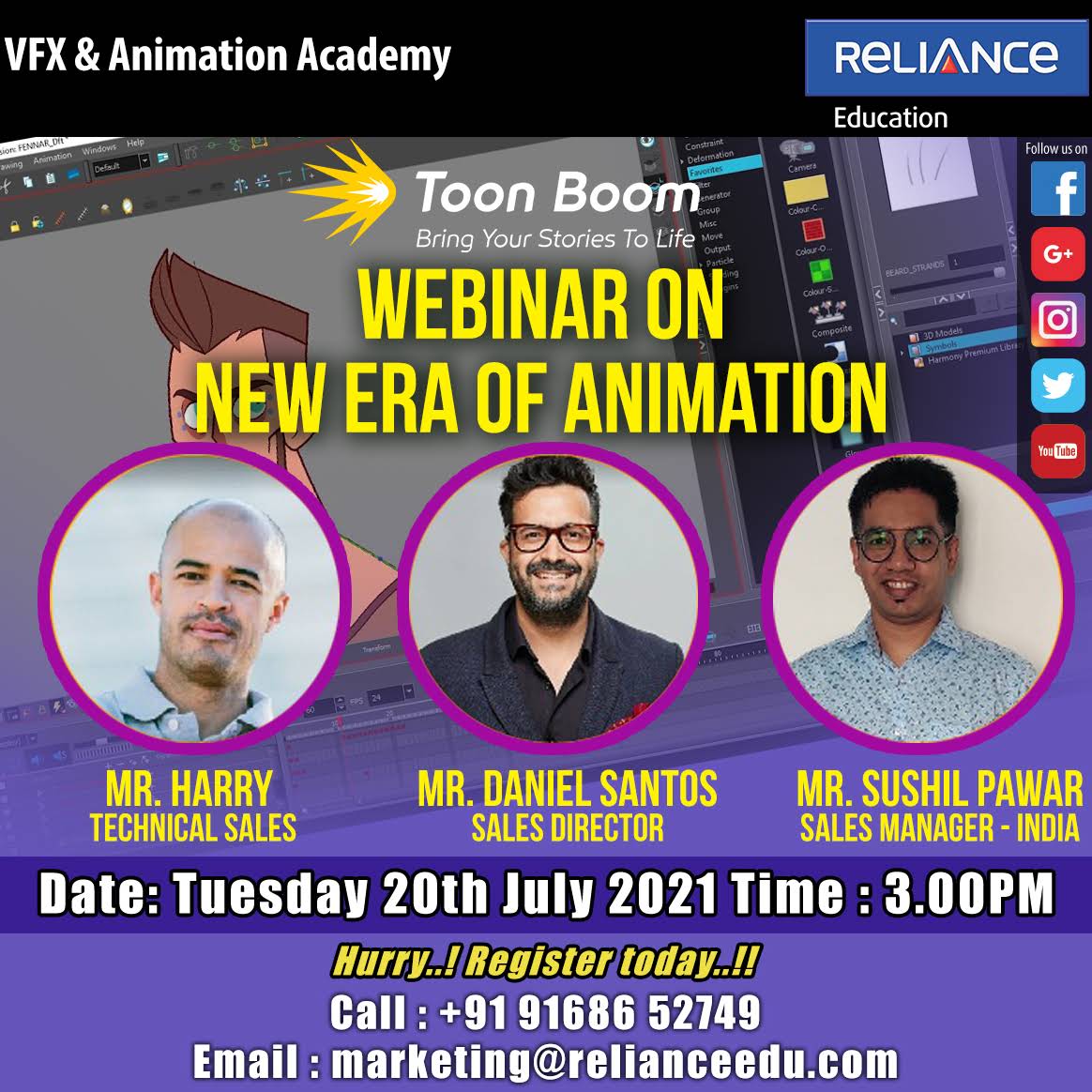 Post from Reliance Animation Academy