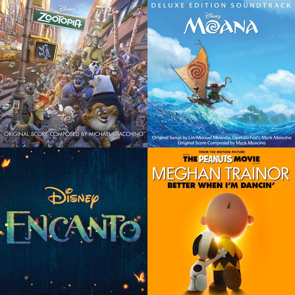 Fave animated movie songs
