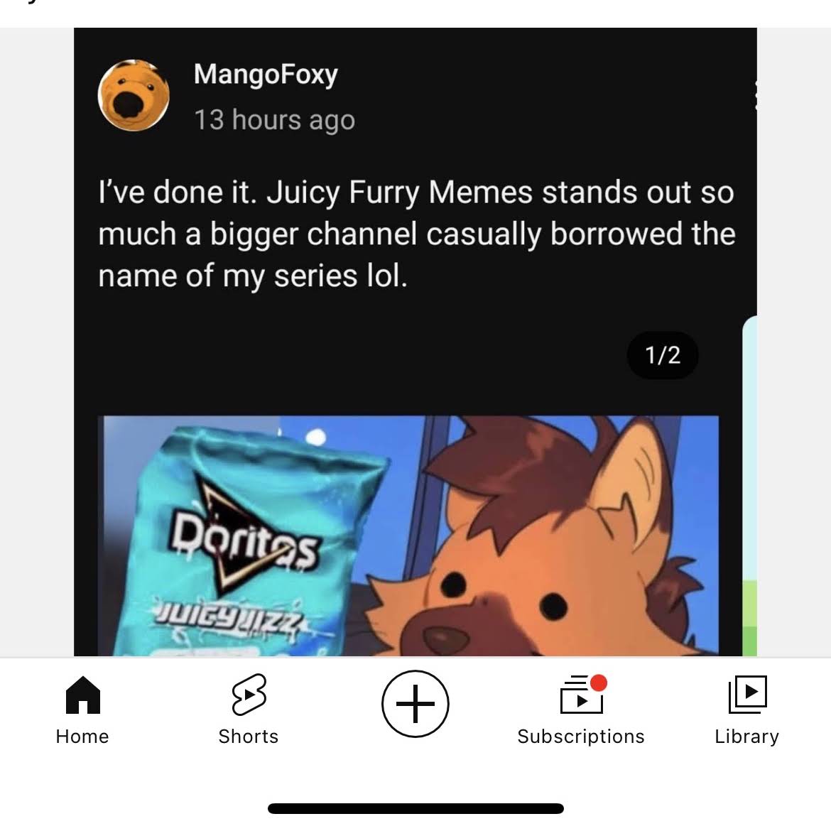 Post from MangoFoxy