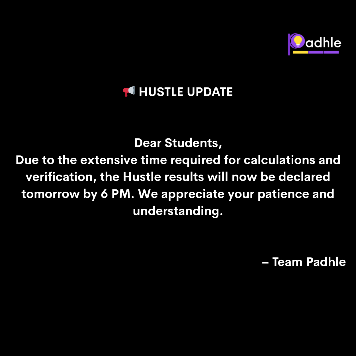 Post from Just Padhle