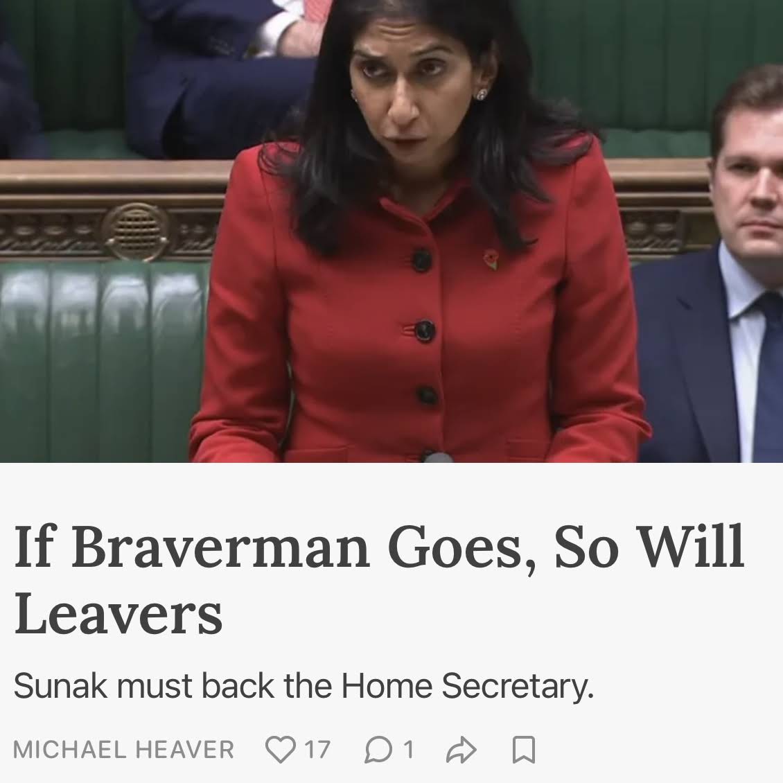 Post from Michael Heaver