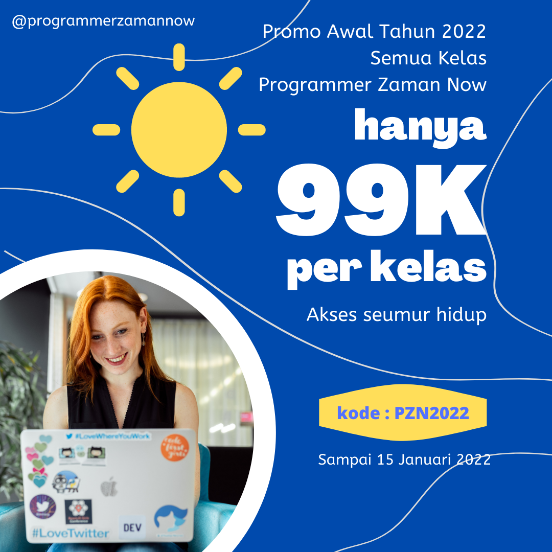 Post from Programmer Zaman Now