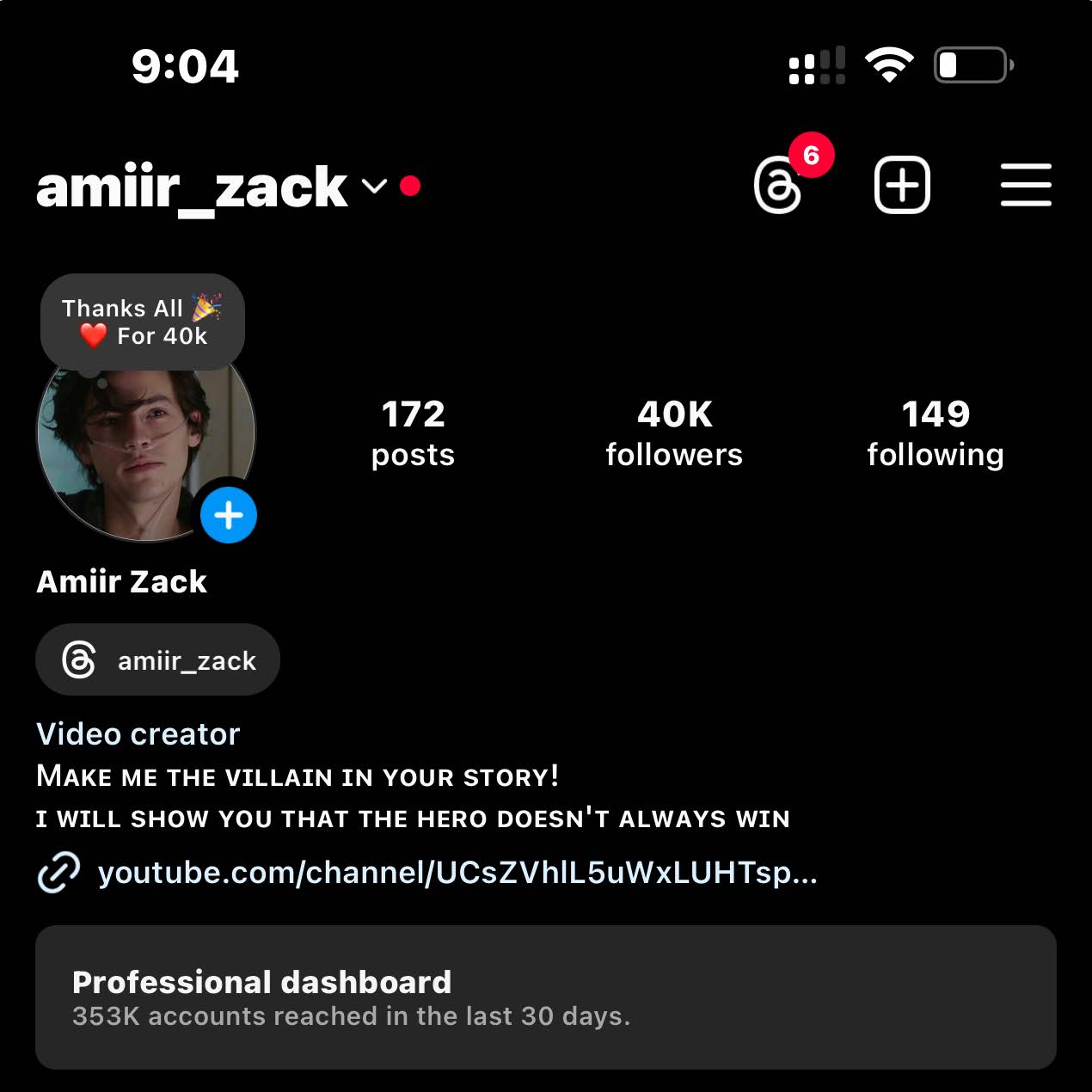 Post from Amiir Zack