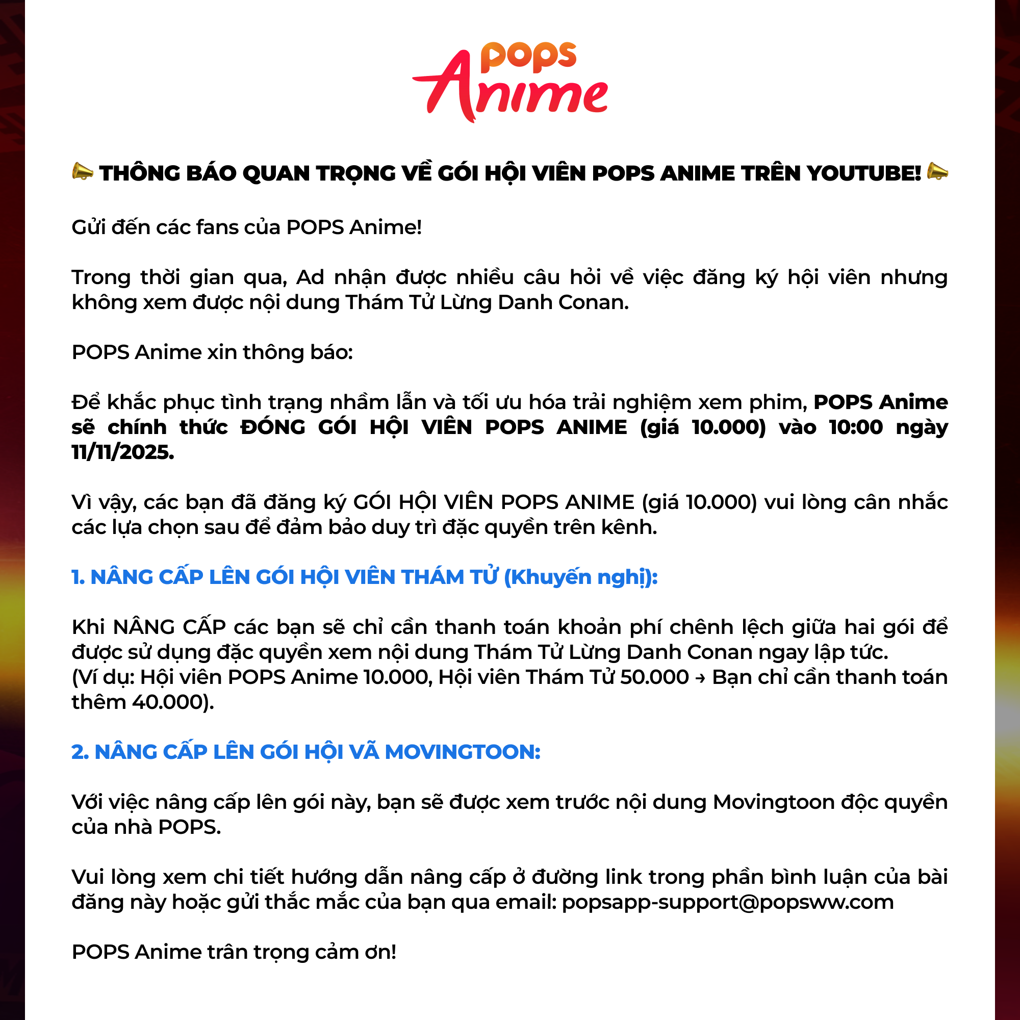 Post from POPS Anime